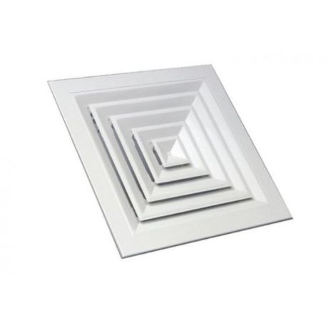 4 Way Ceiling Diffuser 595x595, Neck Size 450x450 | AMS Ducting Supplies