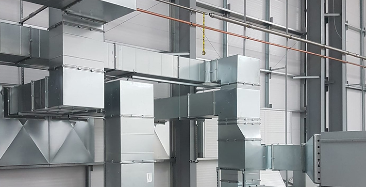 Temporary Ducting for Construction | AMS Ducting